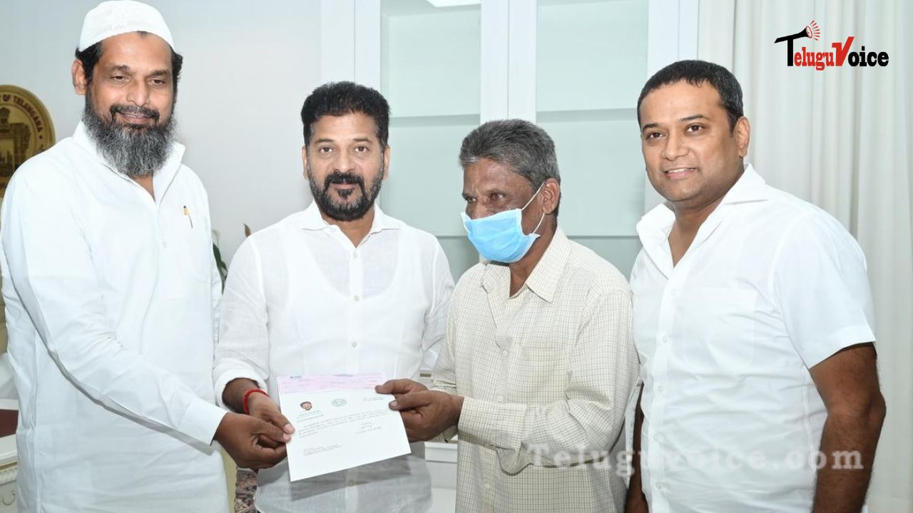 CM Revanth Reddy's Compassionate Gesture: Aid to Family of Deceased ...